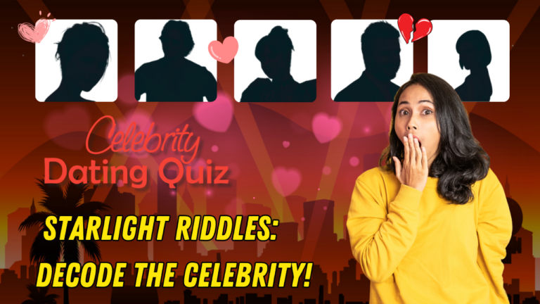 Starlight Riddles: Decode the Celebrity! - CelebrityQuiz.org